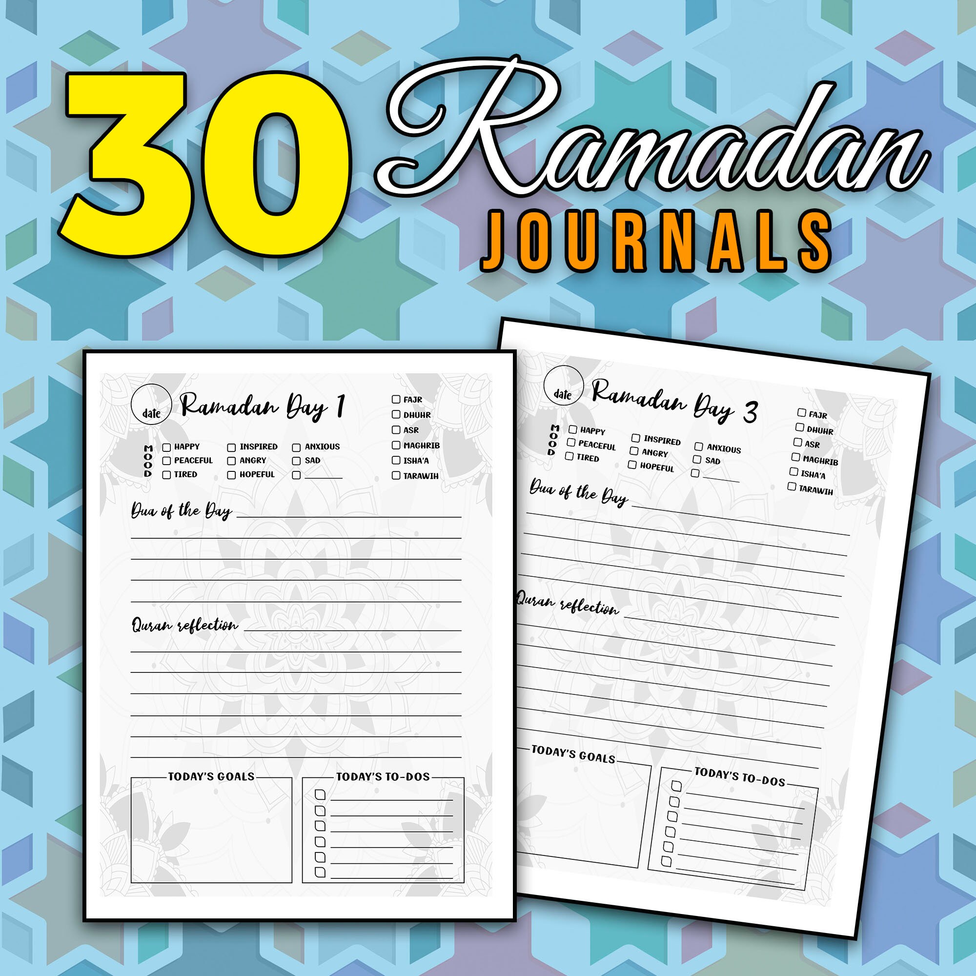 BEST VALUE Ramadan & Fasting Journal for Women Perfect - Etsy