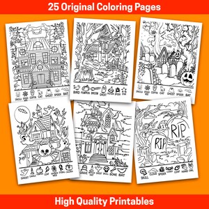 BEST VALUE Can You Find the Missing Objects? Halloween Hidden Picture ...