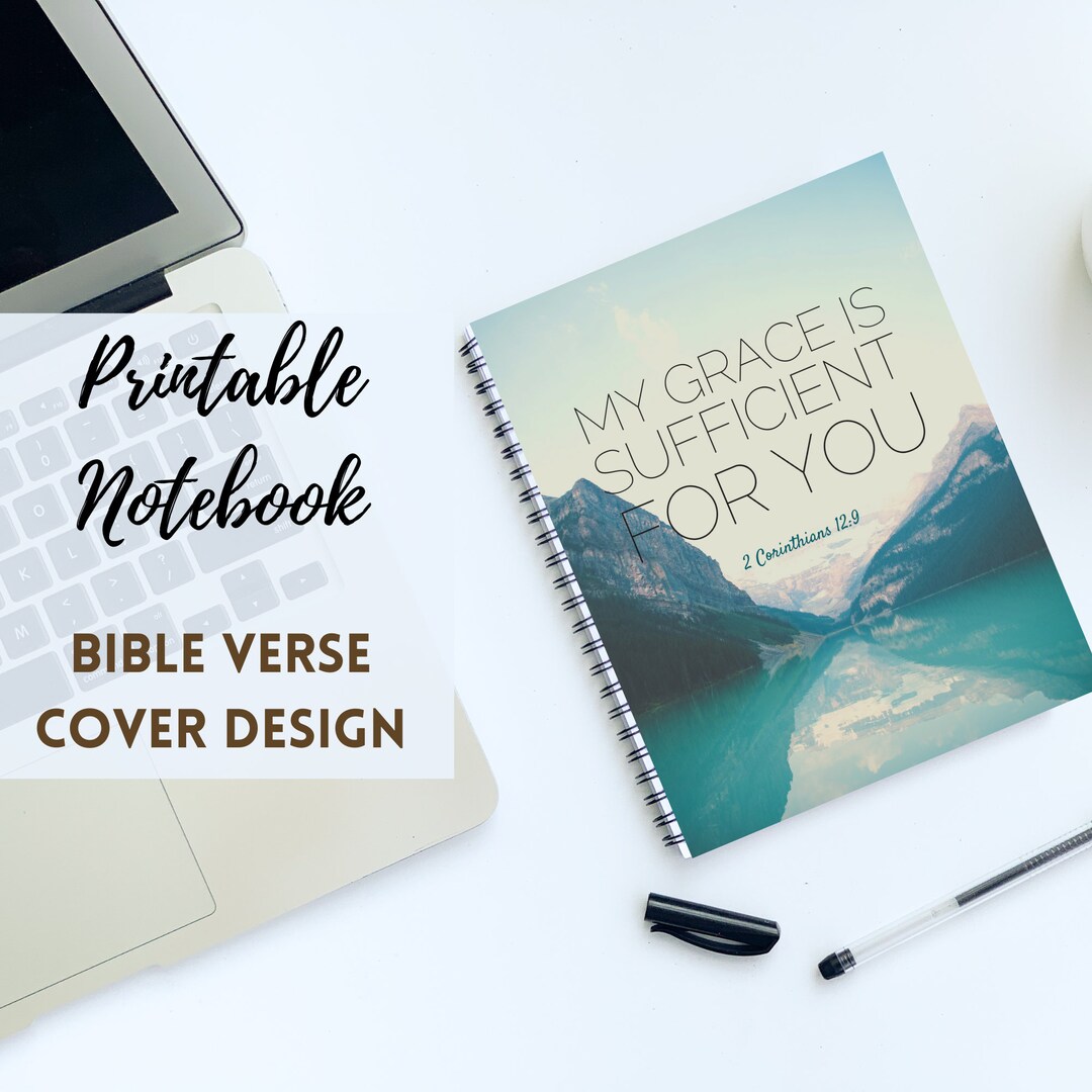 BEST VALUE 1 Printable Notebook Inspirational Cover - Instant Download ...