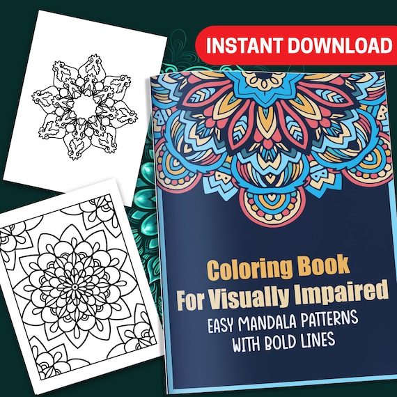 Coloring Pages For Visually Impaired