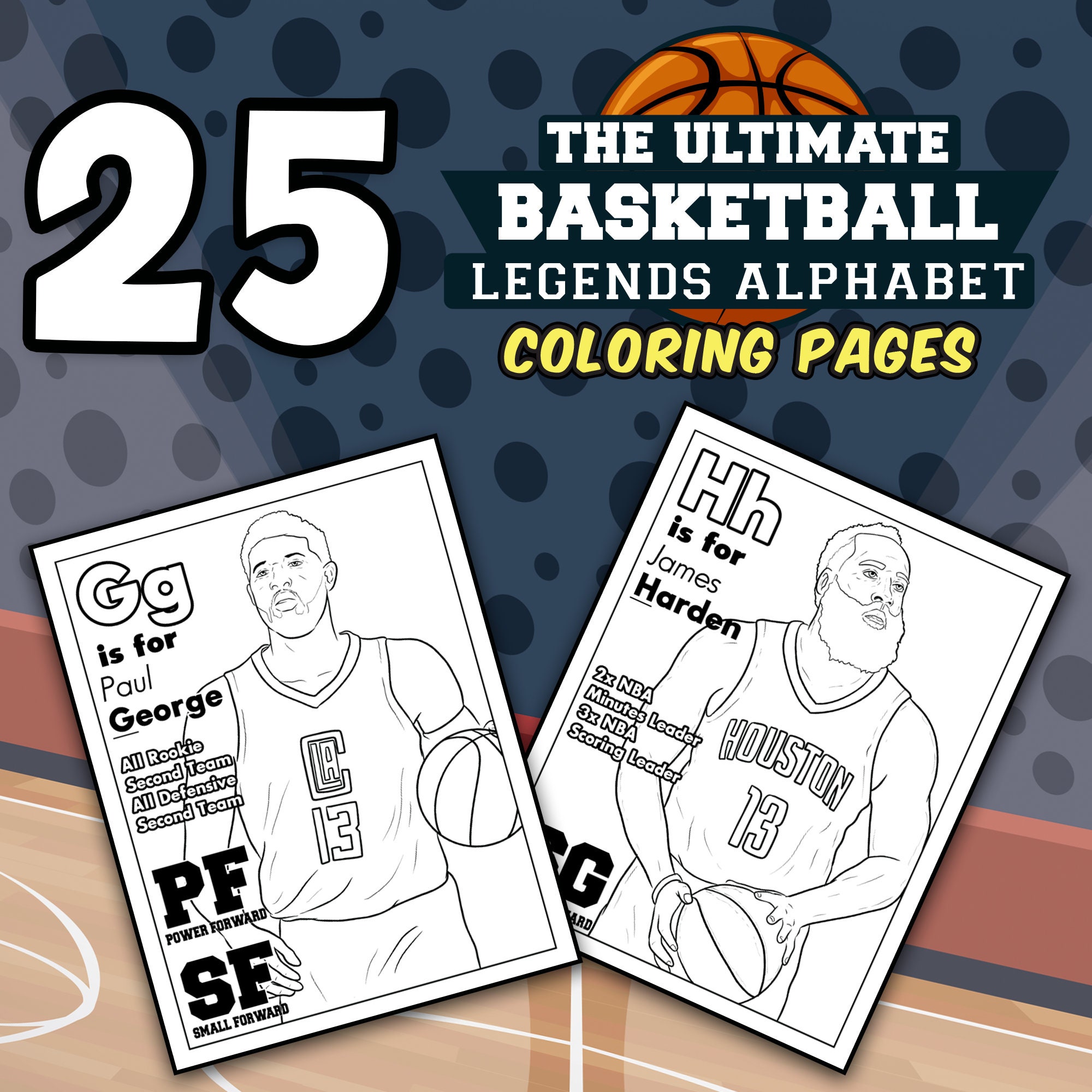 BEST VALUE 25 the Ultimate Basketball Legends Alphabet - Instant ...