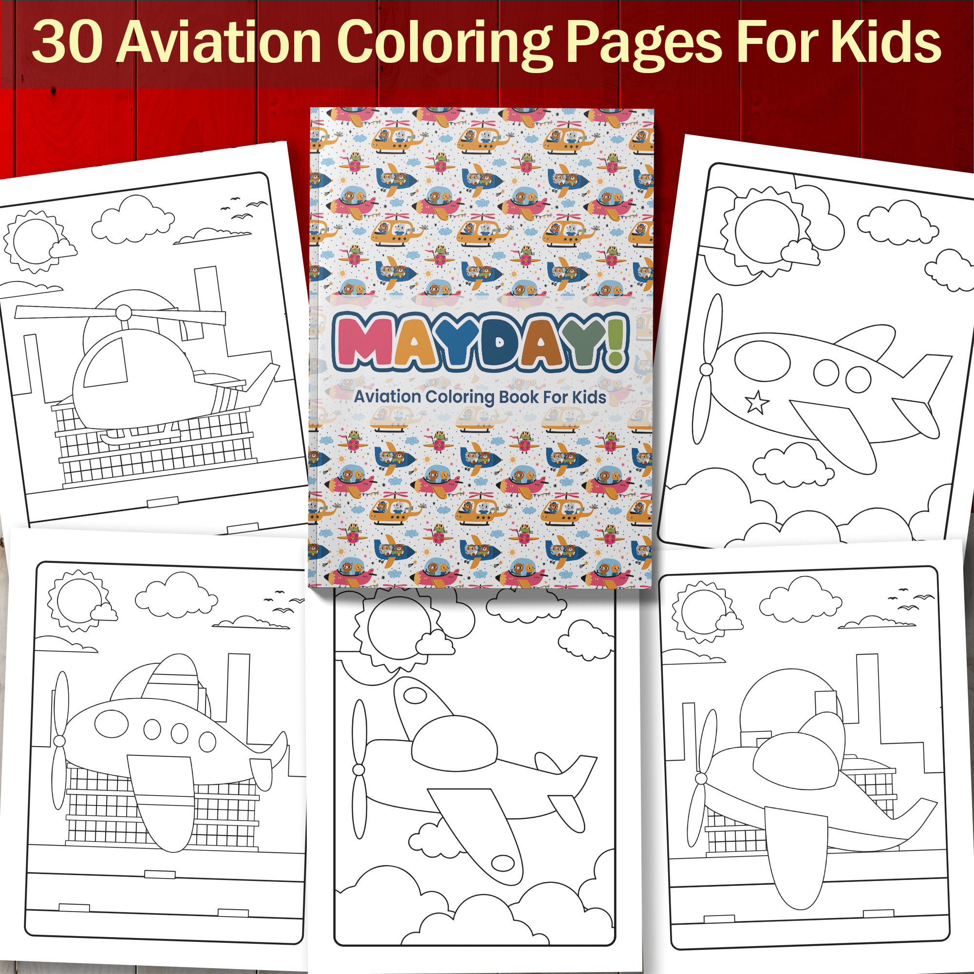 Free Mayday Coloring Pages