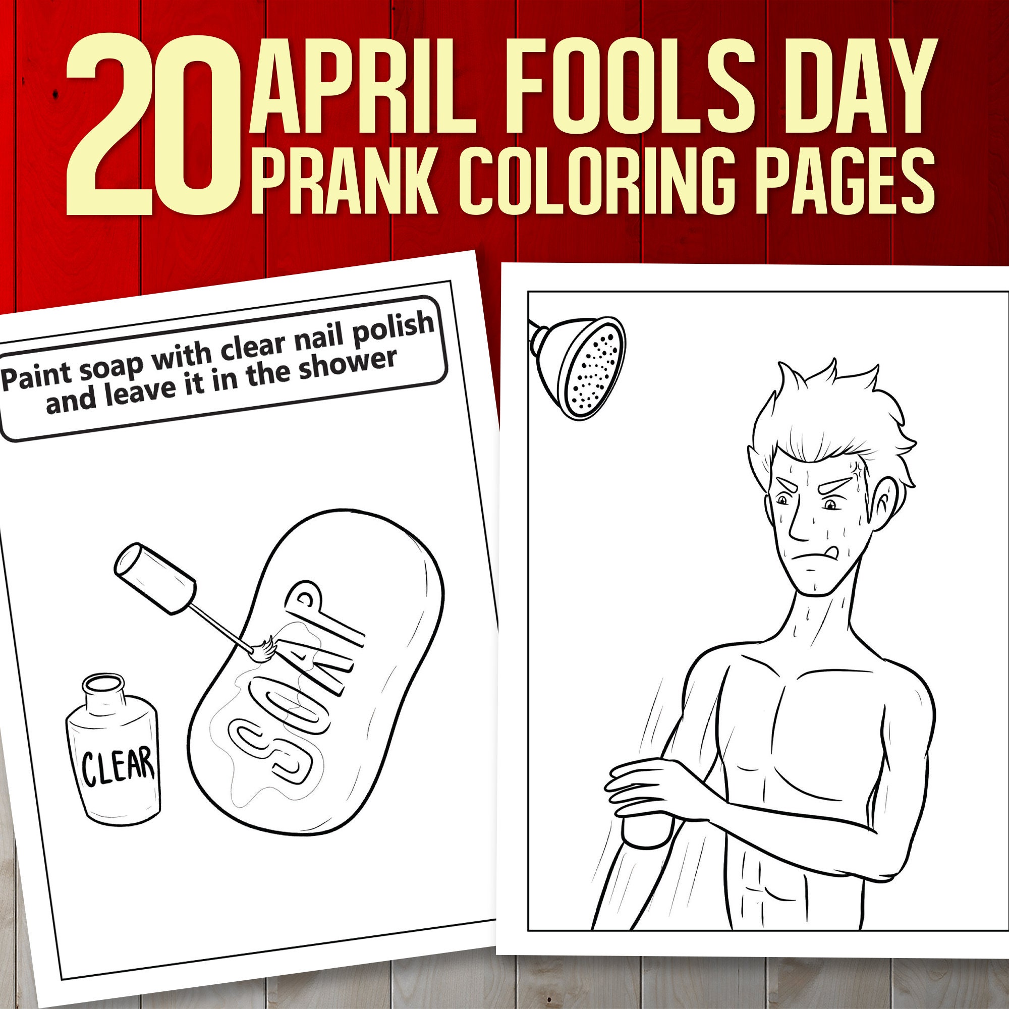 BEST VALUE the Prank Dictionary Instant Download April Fools Day Pranks ...