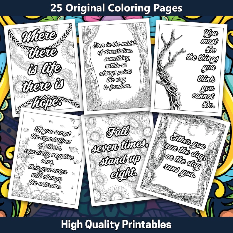 BEST VALUE 25 Twelve Steps to Recovery Coloring Pages - Etsy