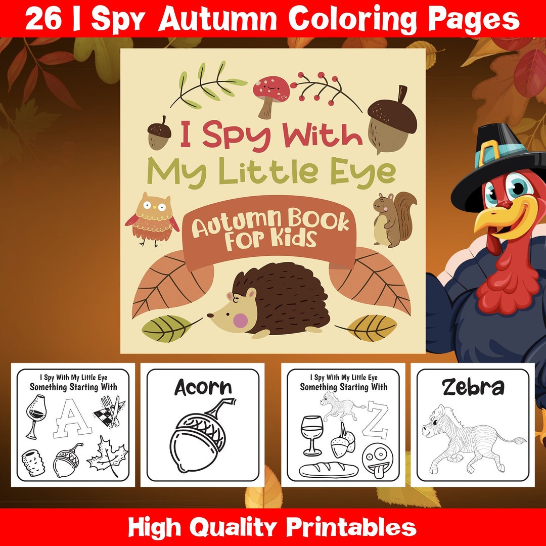 BEST VALUE I Spy With My Little Eye Autumn Book for Kids - Instant ...