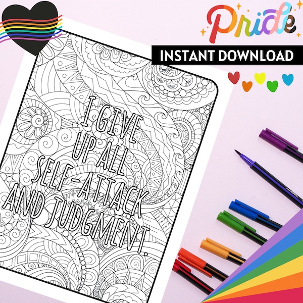 Bisexual Coloring Pages - Etsy