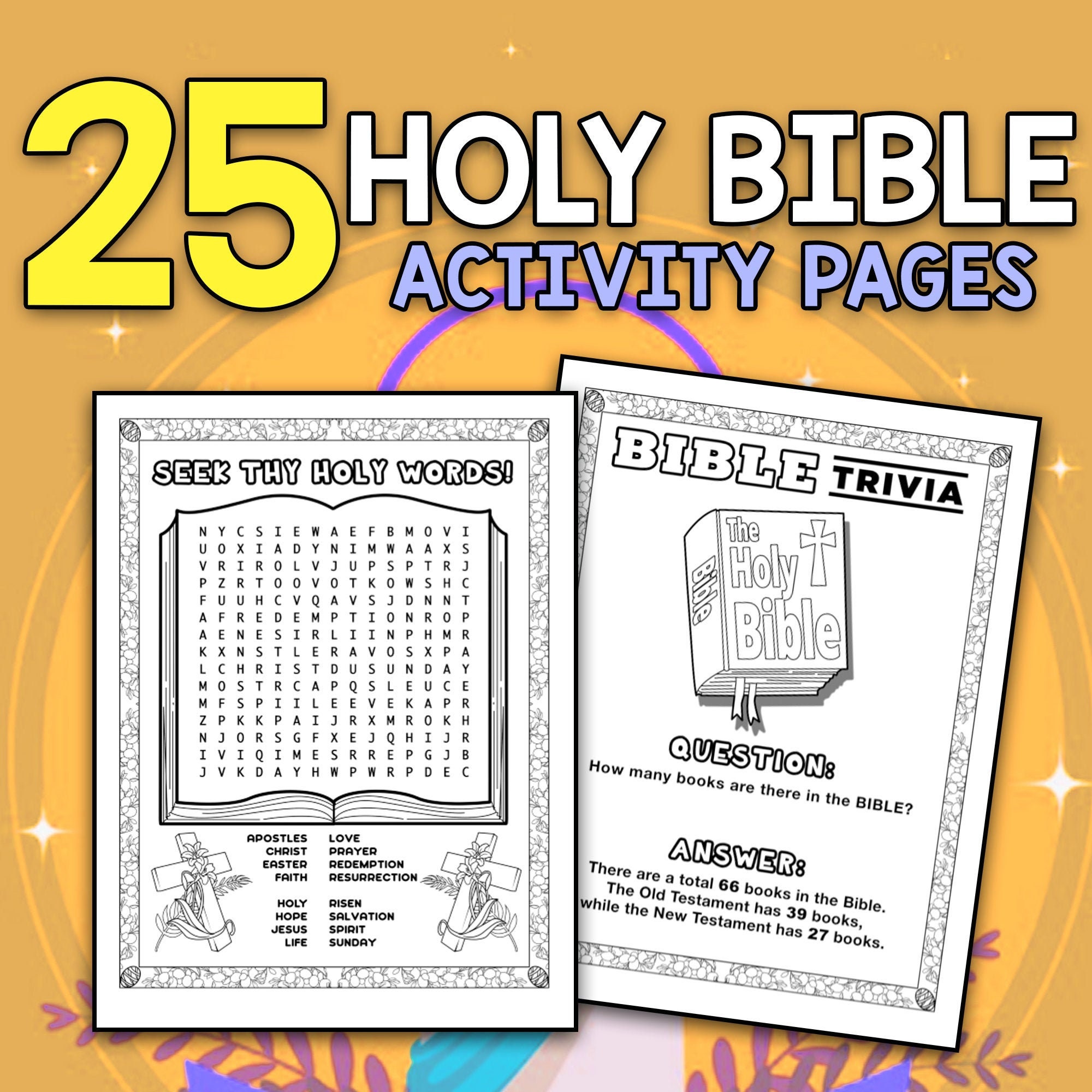 Christian Activity Pages