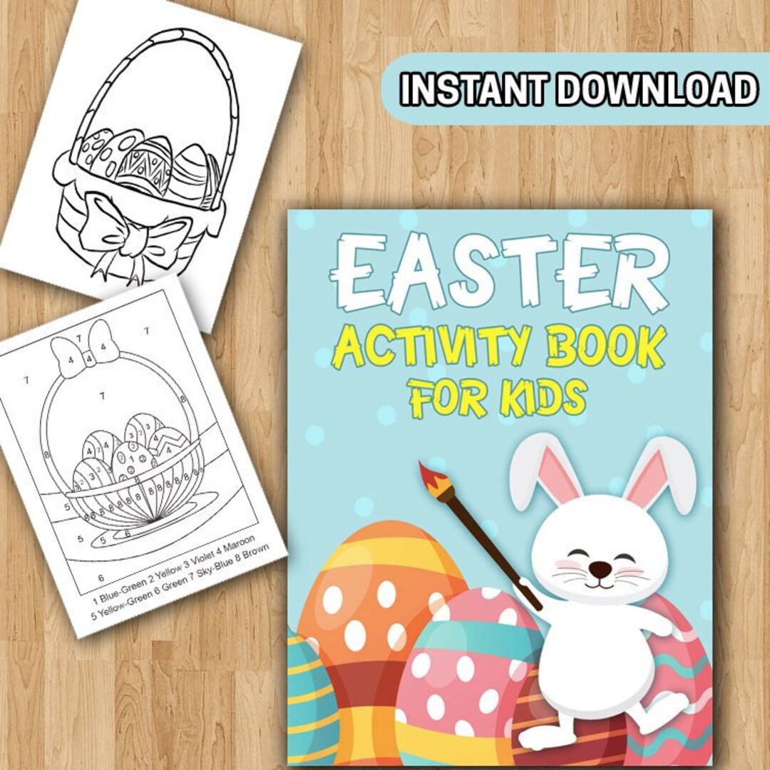 BEST VALUE 30 Easter Activity Pages for Kids: A Fun Activity Book for ...