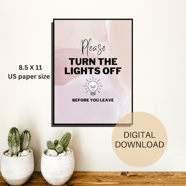 Turn off Ac Sign - Etsy