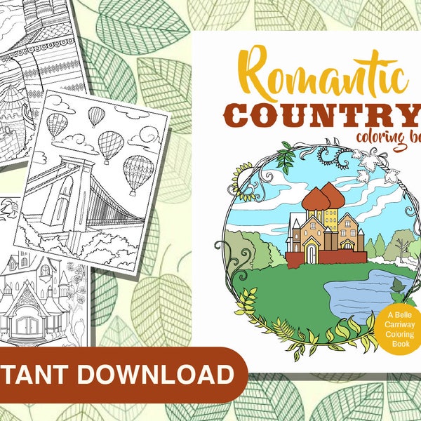 Ranch Coloring Book - Etsy
