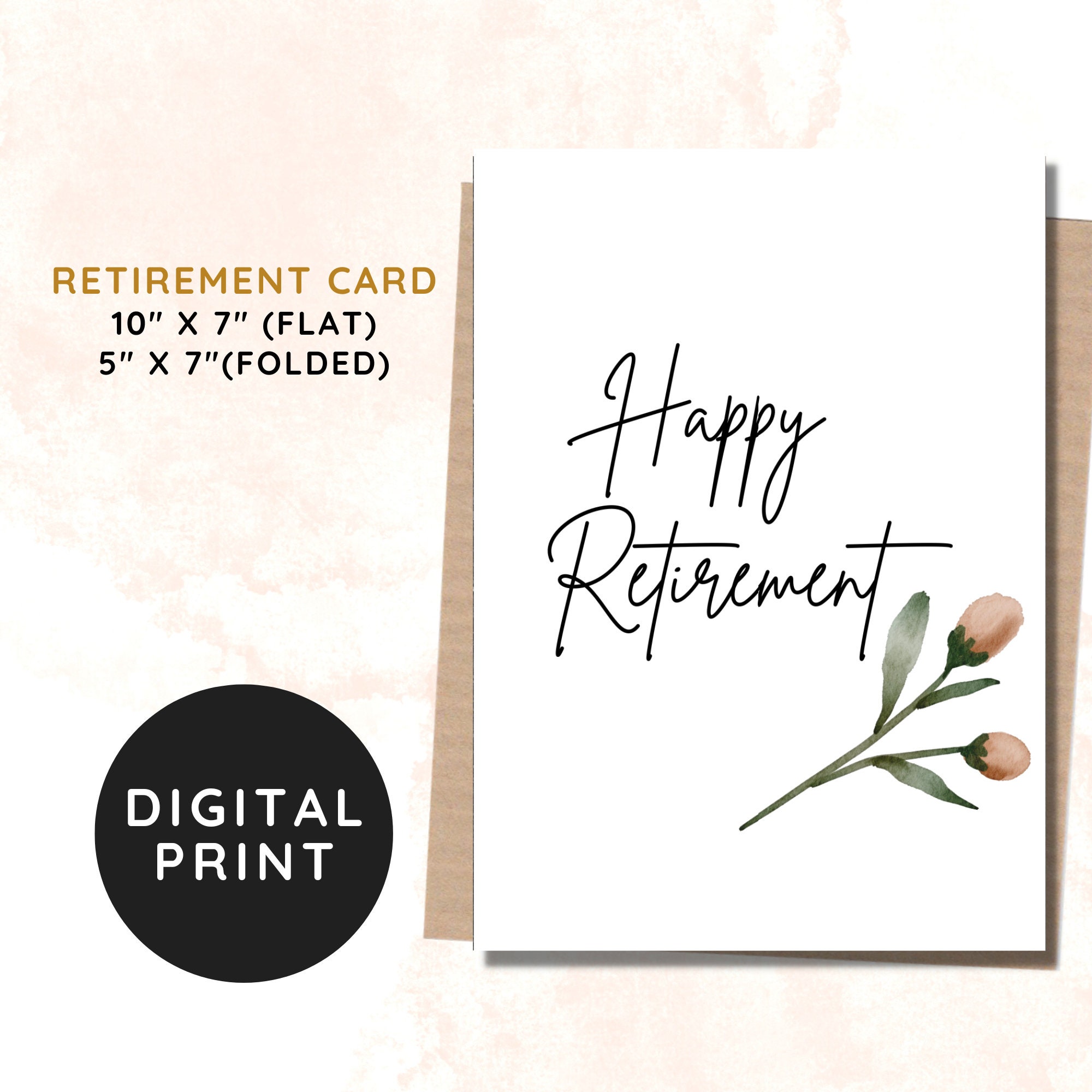 Funny Retirement Cards Printable