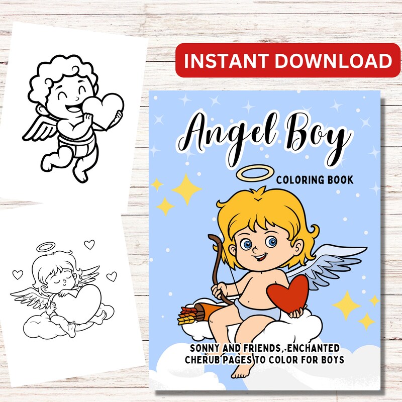 Sonny Angel Coloring Pages - Etsy