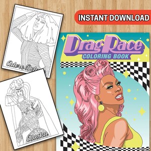 BEST VALUE Drag Race Coloring Book for Adults - Instant Download Game ...