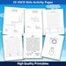 25 VSCO Girls Activity Pages - Instant Download Acitivity Book for ...