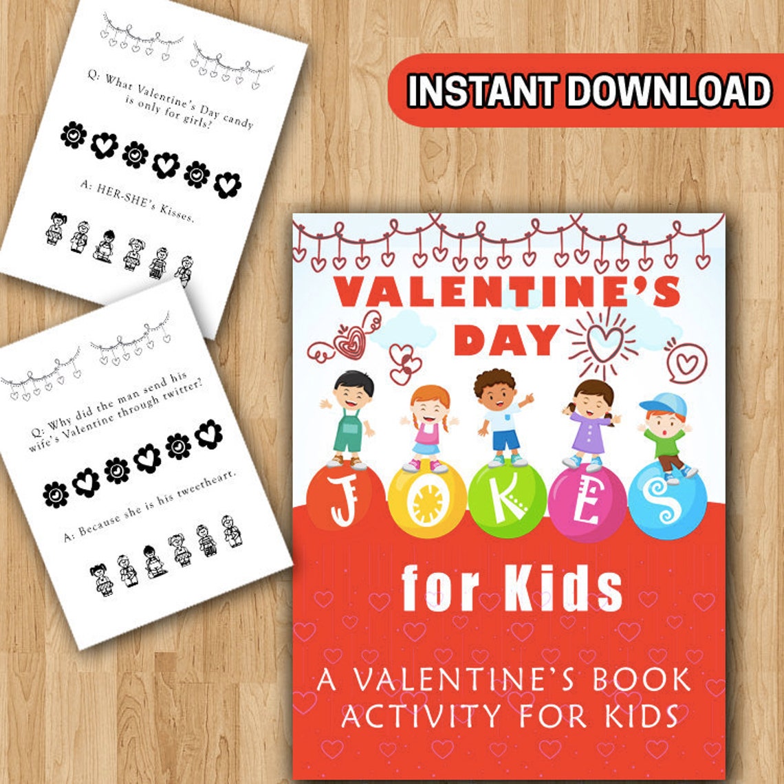 Valentine’s Day Jokes for Kids - A Fun Valentine's Day Activity Books ...