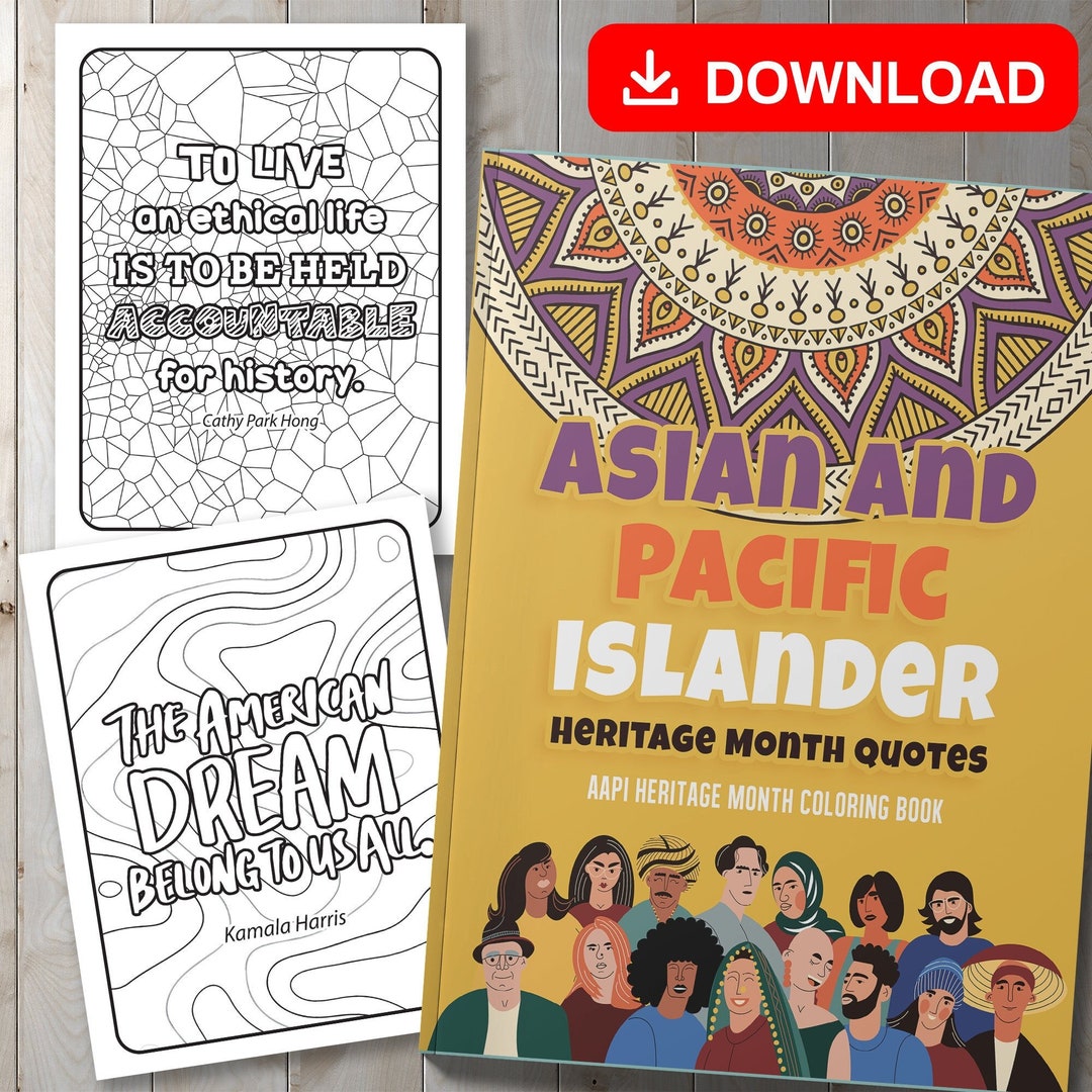 BEST VALUE Asian & Pacific Islander Heritage Month Quotes Instant ...
