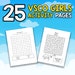 25 VSCO Girls Activity Pages - Instant Download Acitivity Book for ...