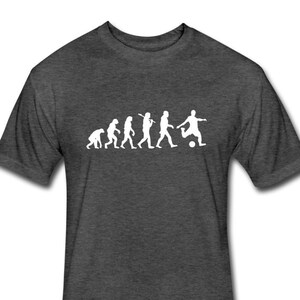 Evolution of Soccer Shirt - Evolution Soccer T-shirt - Soccer Gift - Etsy