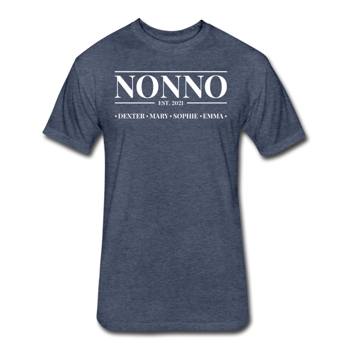 Personalized Nonno Shirt With Grandkids' Names | Etsy