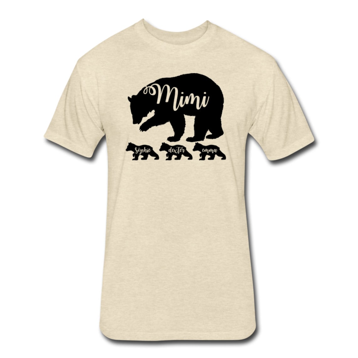 Personalized Mimi Bear Shirt With Grandkids's Names - Mimi Bear Shirt ...