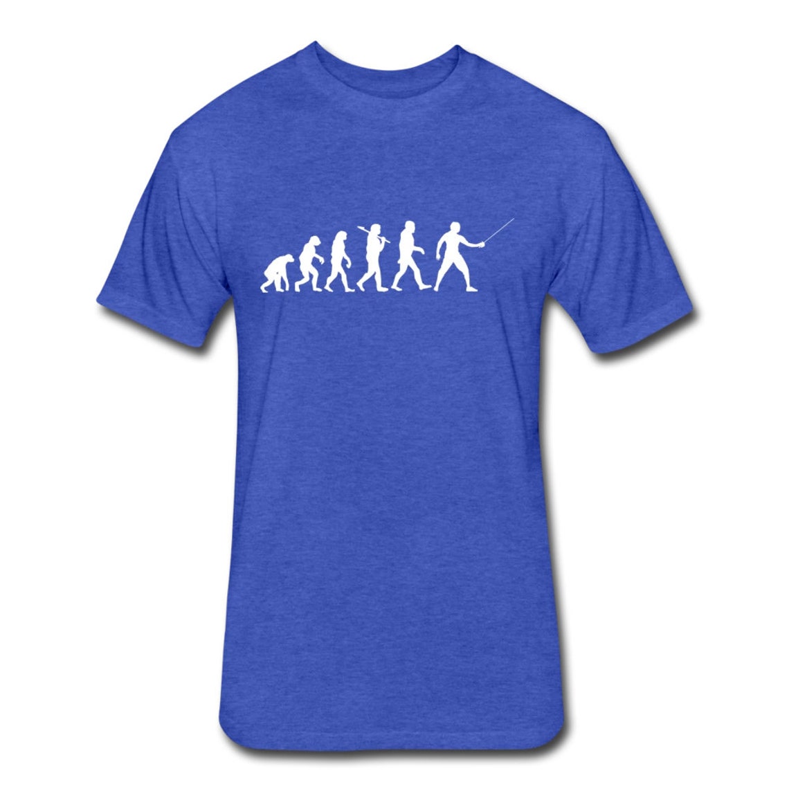 Evolution of Fencing Shirt - Fencing Gift - Fencer Shirt - Fencer Gift ...