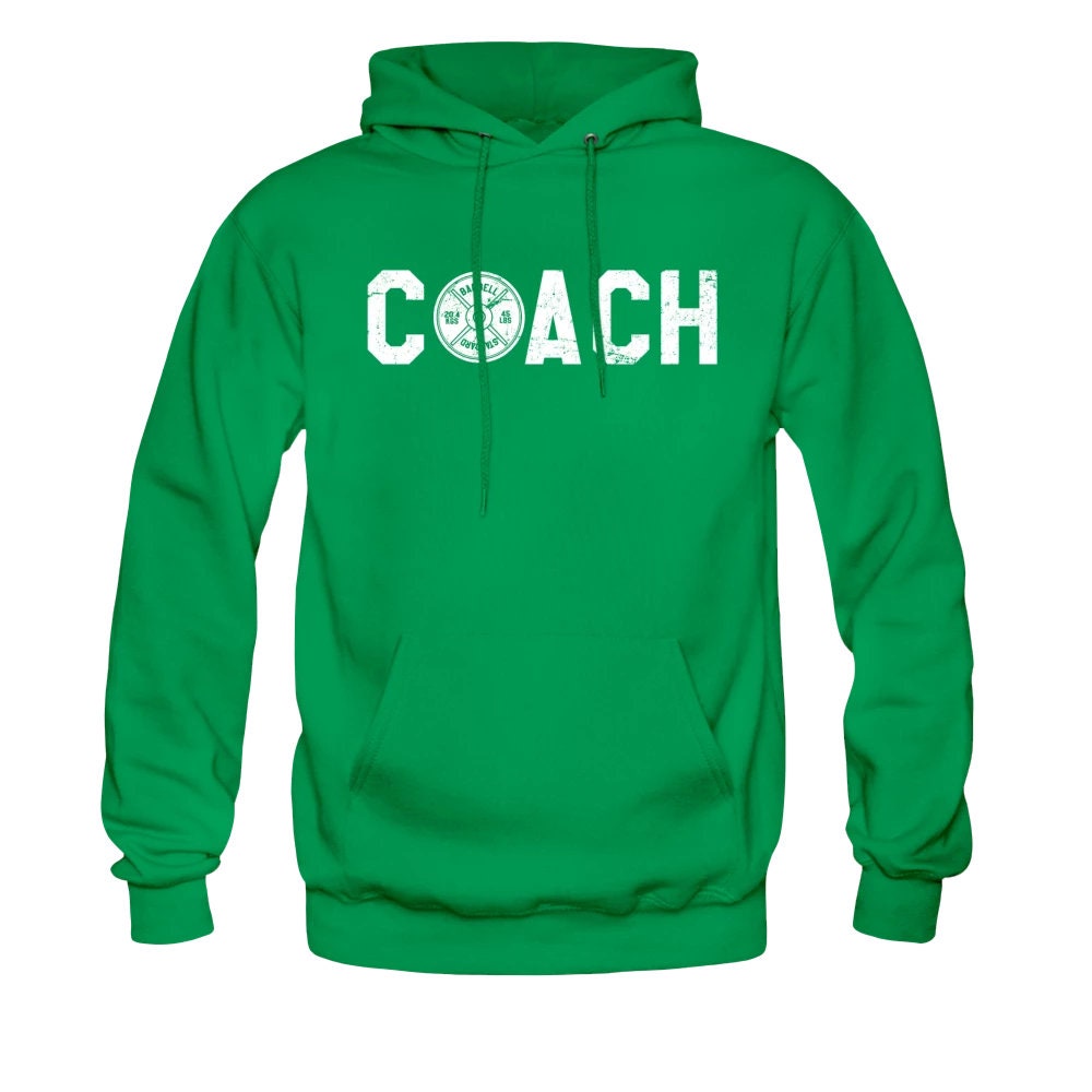 Weightlifting Coach Hoodie - Powerlifting - Bodybuilding Coach ...