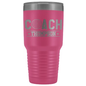 Personalized Cheer Coach Tumbler Cup - Personalized Cheer Coach Gift ...