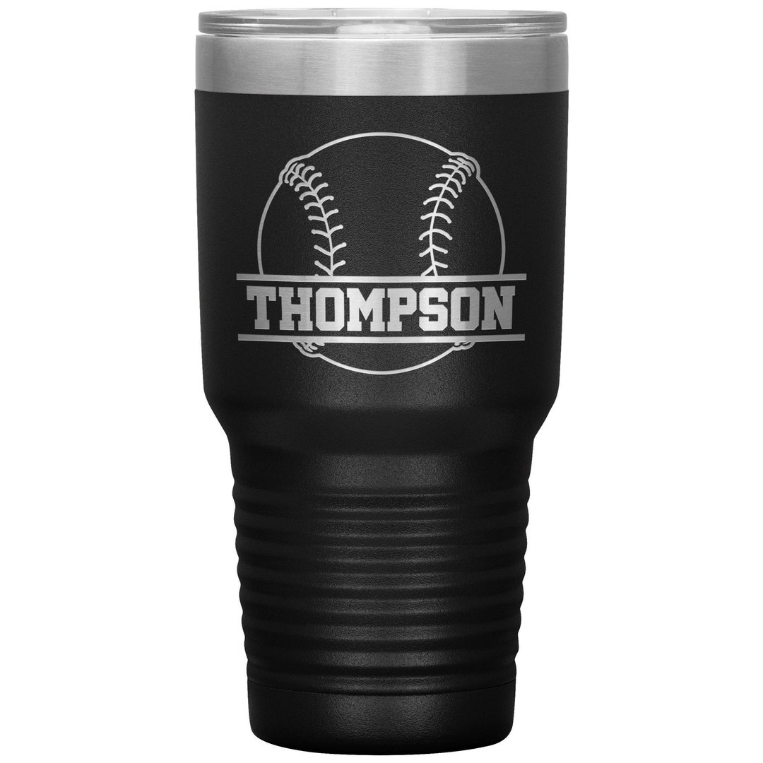 Personalized Softball Tumbler Cup - Personalized Softball Travel Mug ...