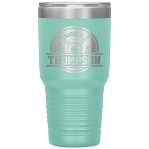 Personalized Weightlifting Tumbler Cup - Weightlifting Gift ...