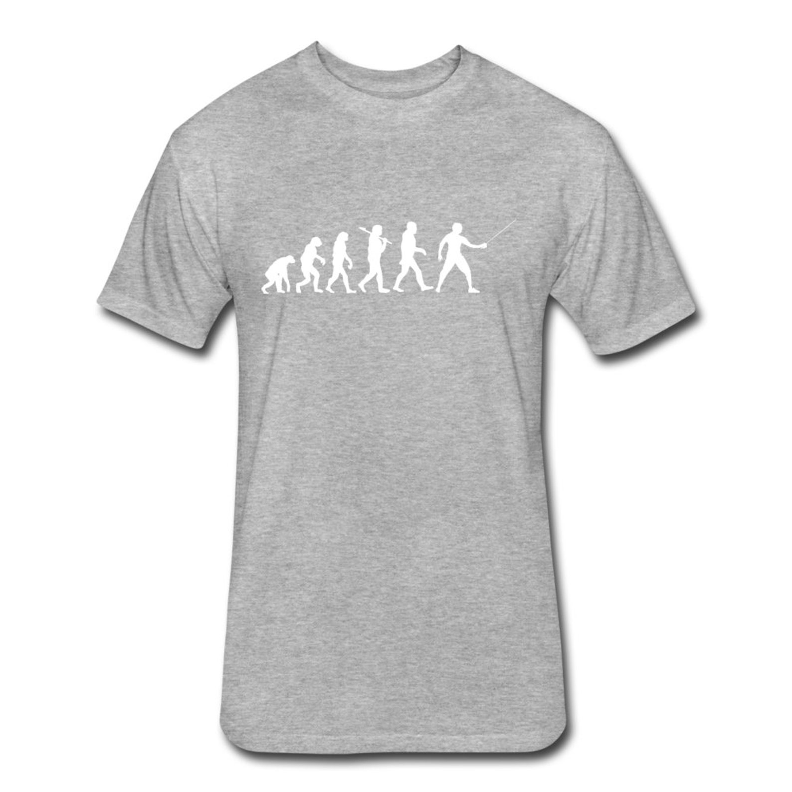 Evolution of Fencing Shirt - Fencing Gift - Fencer Shirt - Fencer Gift ...
