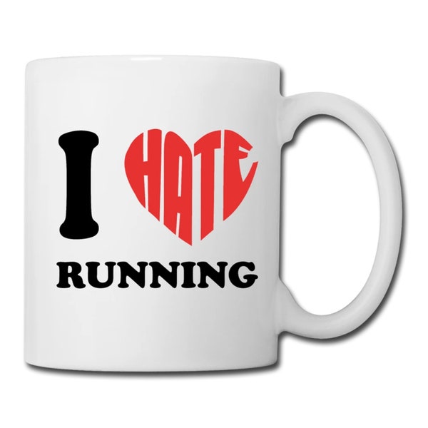 I Hate Running - Etsy