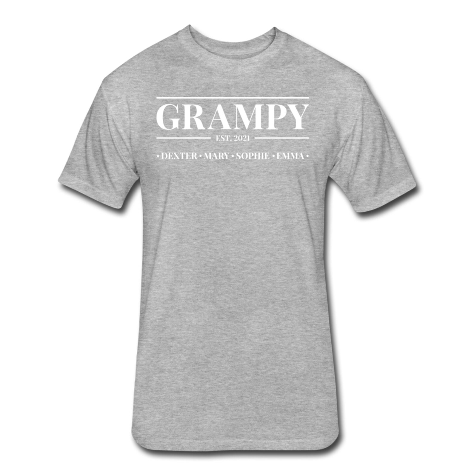 Personalized Grampy Shirt With Grandkids' Names - Etsy