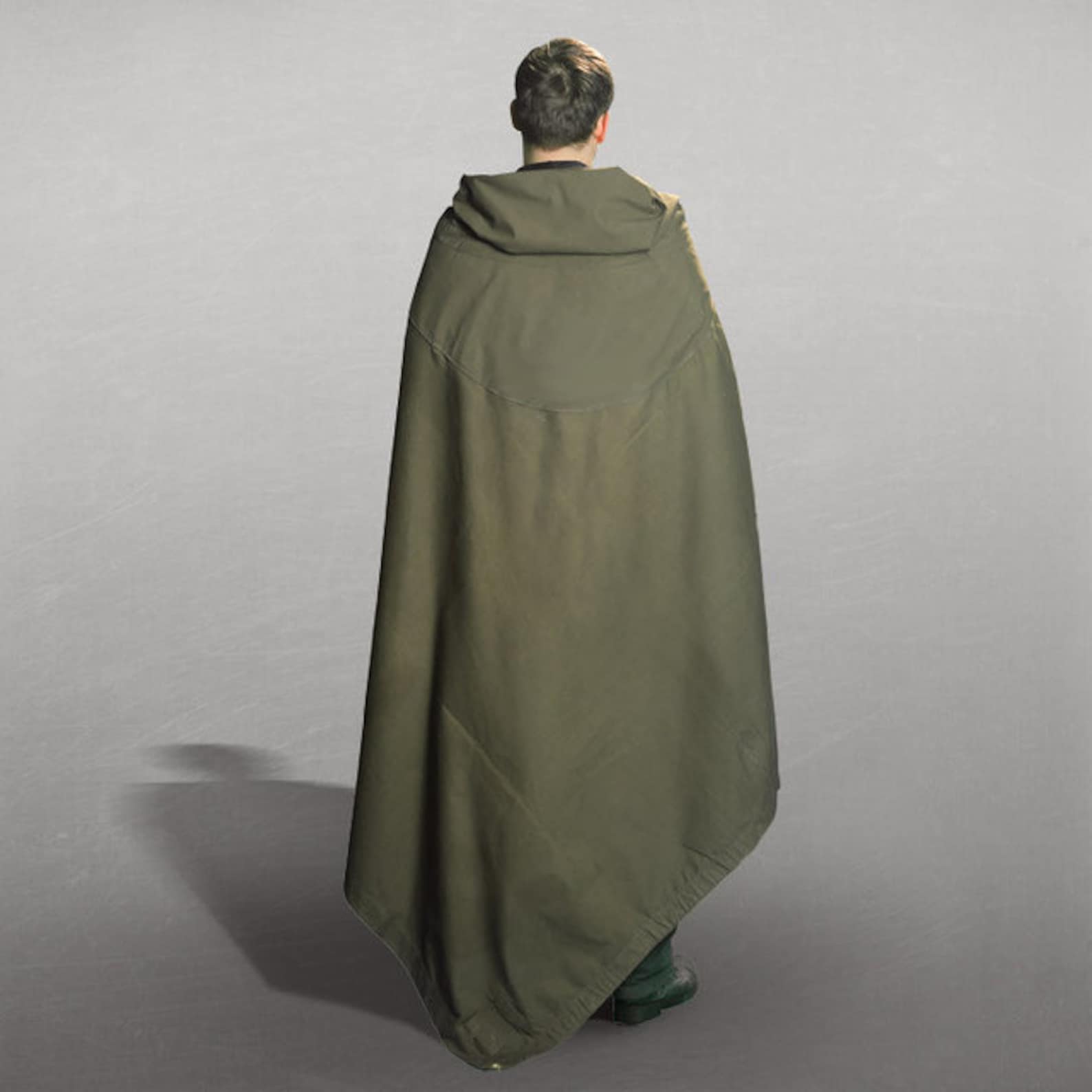 USSR Soviet Russian Army Soldier Field Gear Rain Coat Cloak Tent Poncho ...