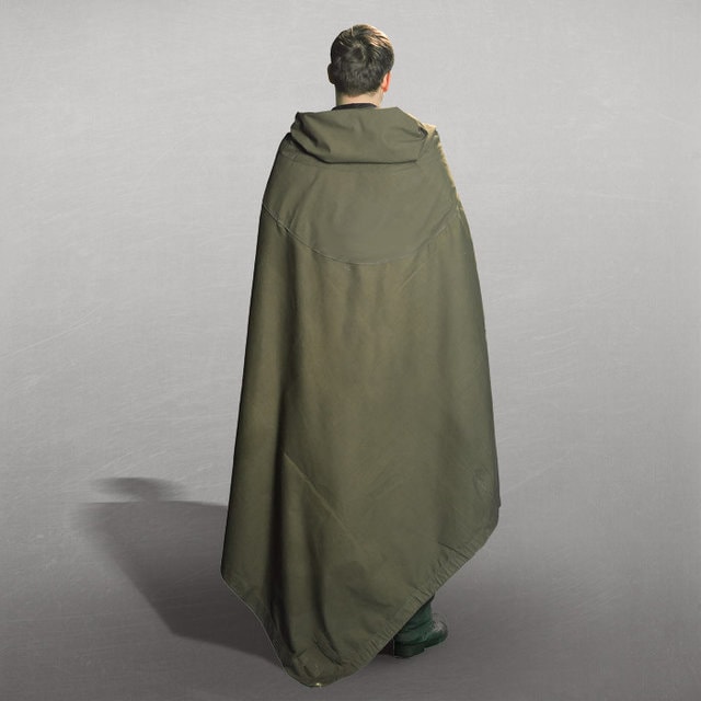 USSR Soviet Russian Army Soldier Field Gear Rain Coat Cloak Tent Poncho ...