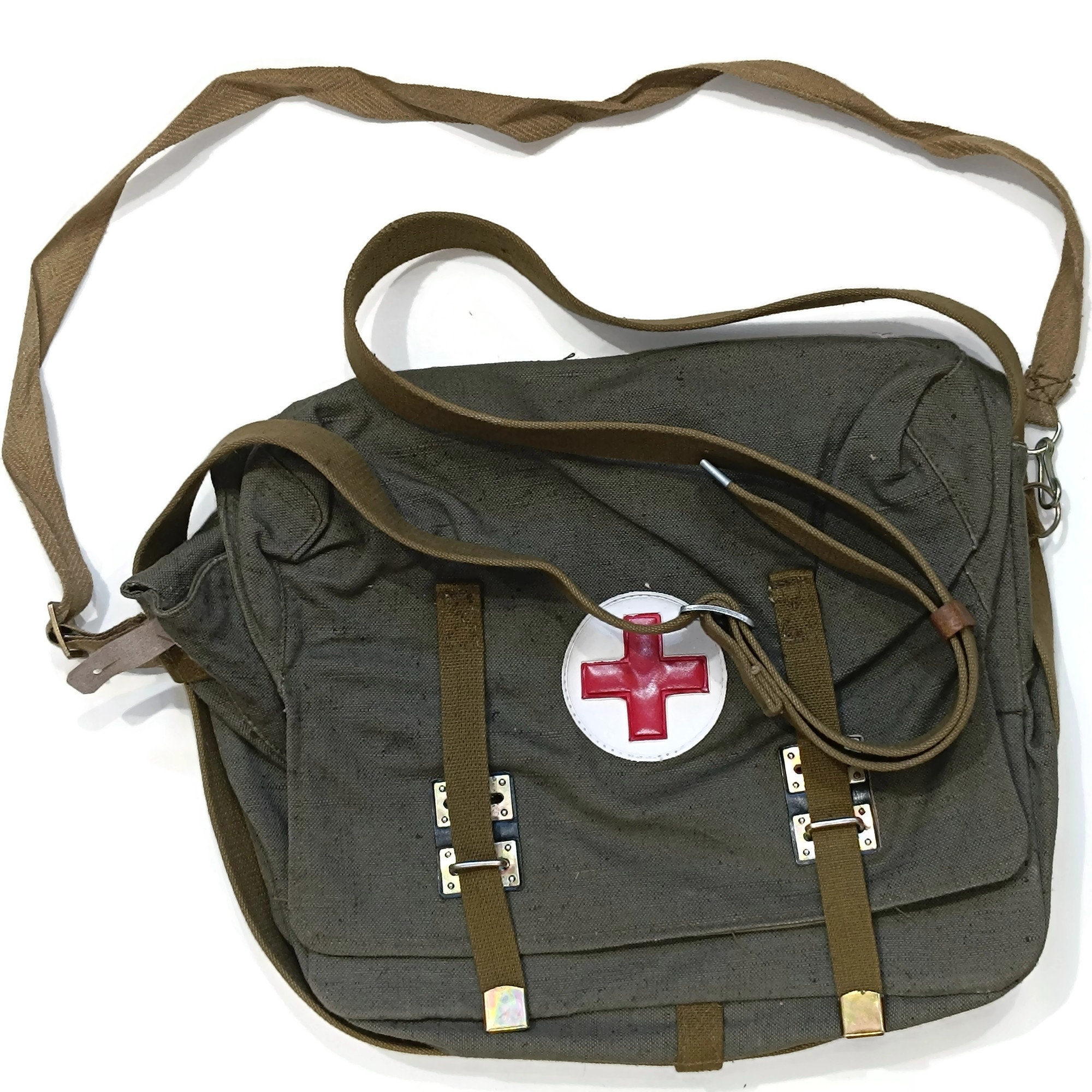 Soviet Russian Army Medical Sanitary Bag Military Combat First Aid ...