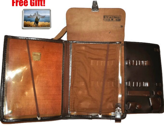 USSR Soviet Army Officer's Map Bag Maps Case Dispatch Bag for Documents ...