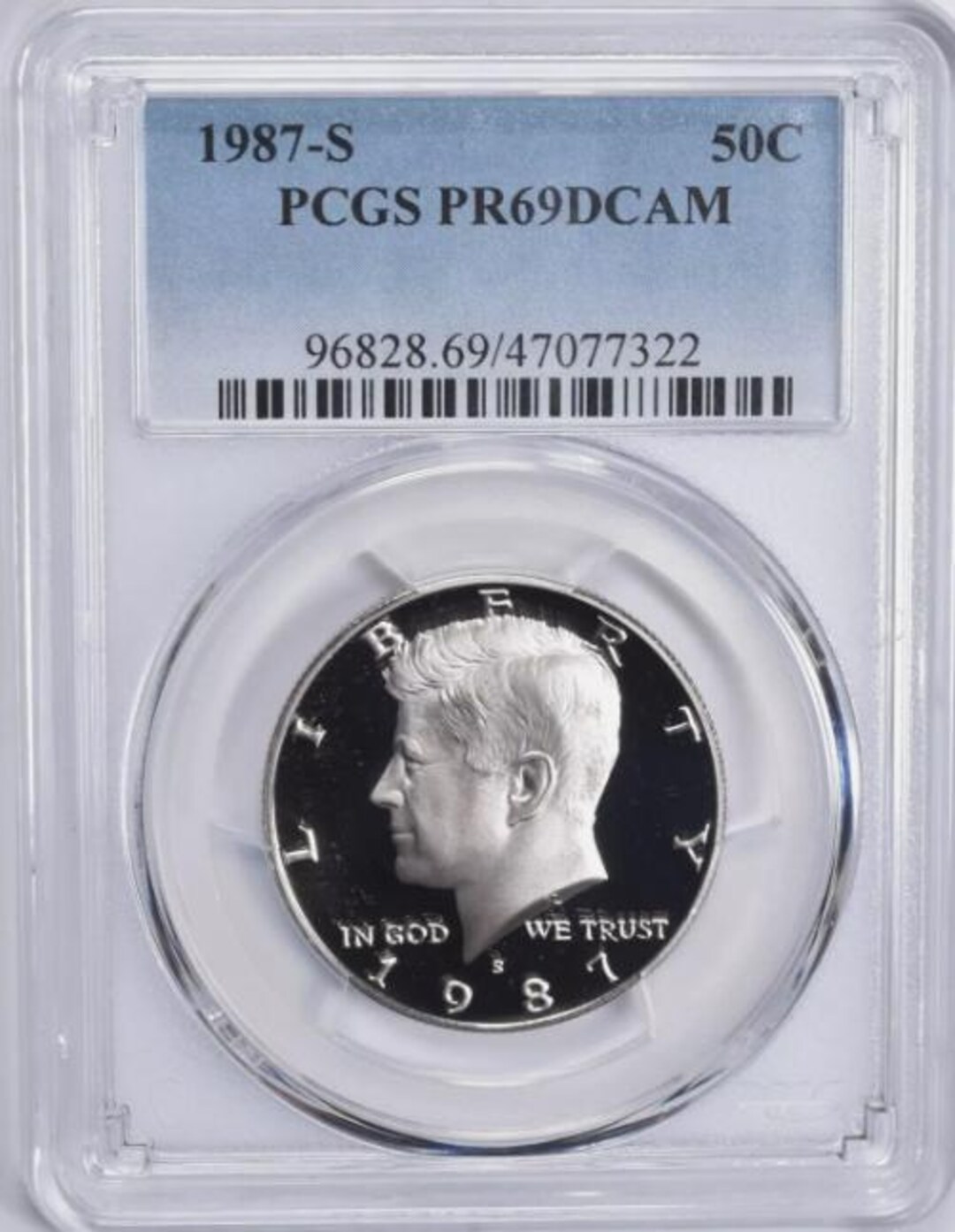 1986-S Kennedy Proof Half Dollar Graded PR69DCAM by PCGS - Etsy