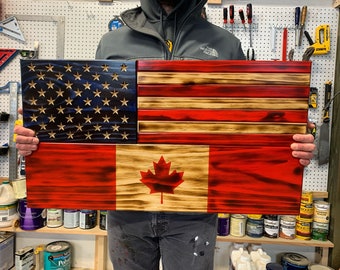 Wood Flag - Etsy