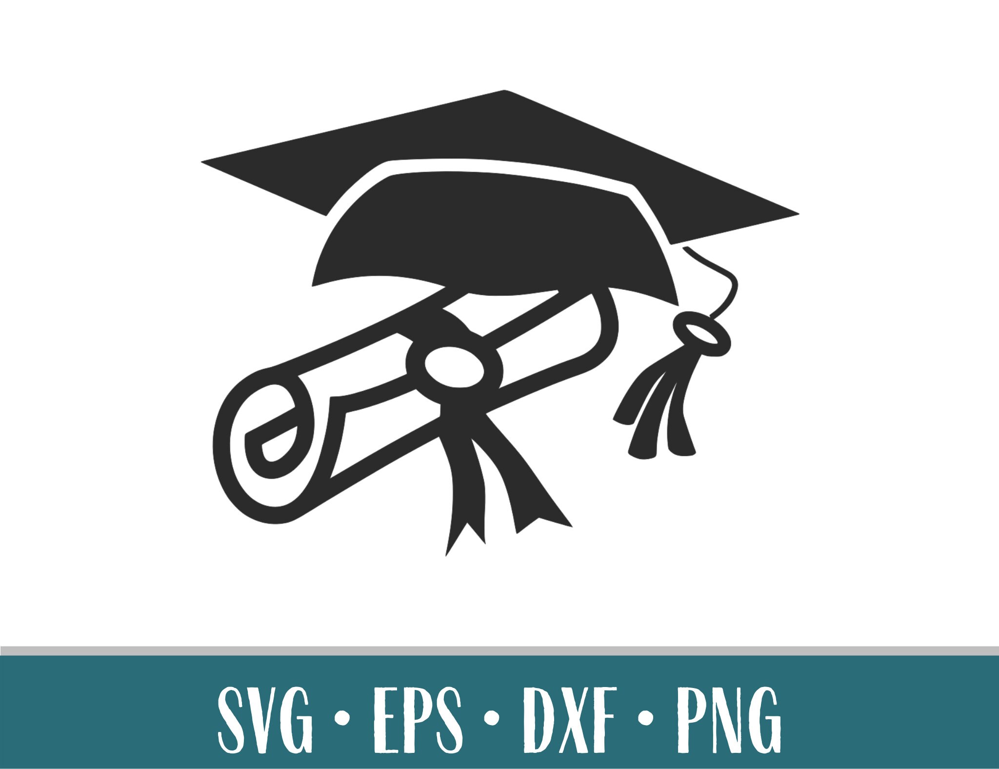 Graduation Bundle SVG Cut Files for Cricut Silhouette Svg Svg, Png, Eps ...