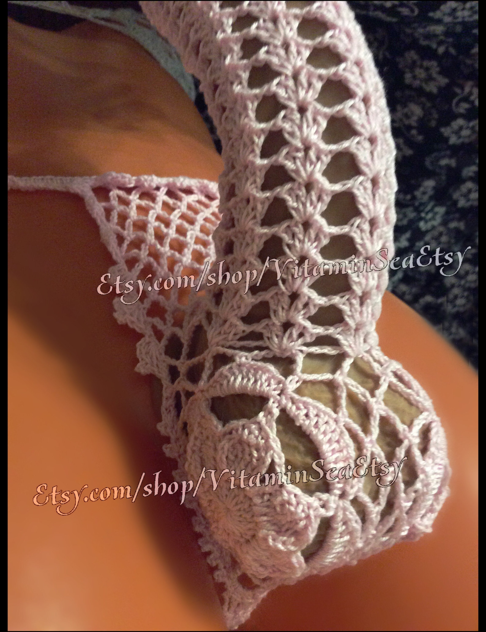 Sexy Mens G String Lacey Penis Sleeve Egg Pouch Crochet Mesh Etsy Uk