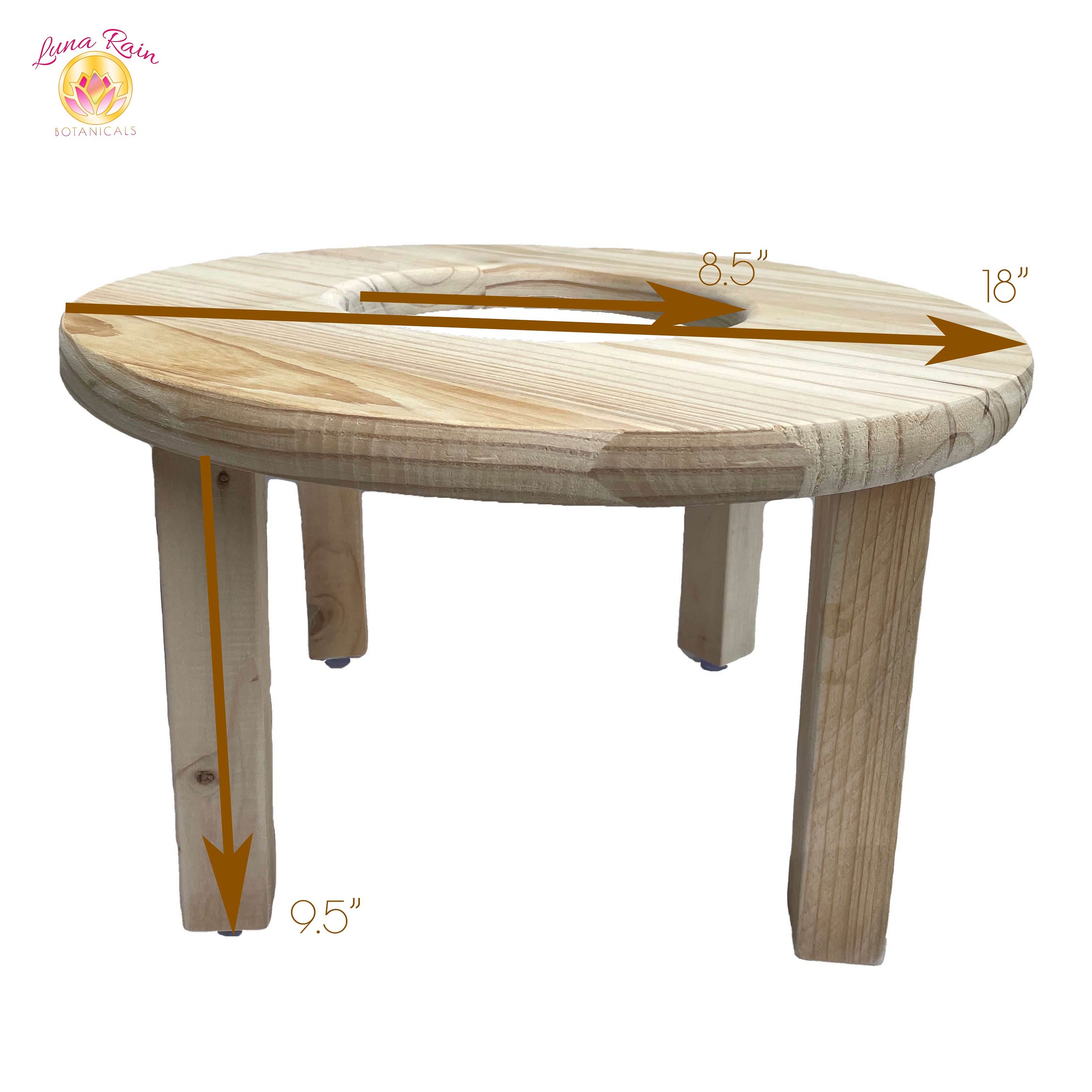 Unfinished Yoni Steam Seat With or Without Removable Legs ~ Design Your ...