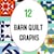 Pdf- Wood Barn Quilt Designs (full Color Graphs - Instant Download ...