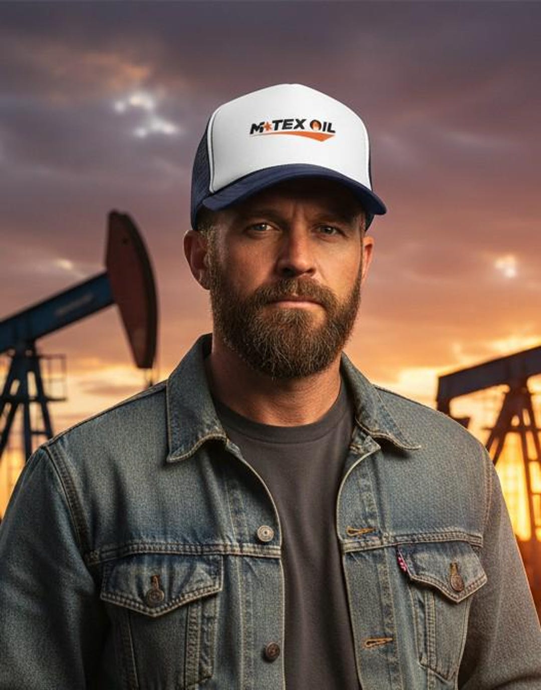 Mtex Texas Oil Foam Trucker Hat Usa Men Women Cap - Etsy