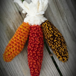 Indian Corn Door Decor Crochet Pattern - Etsy