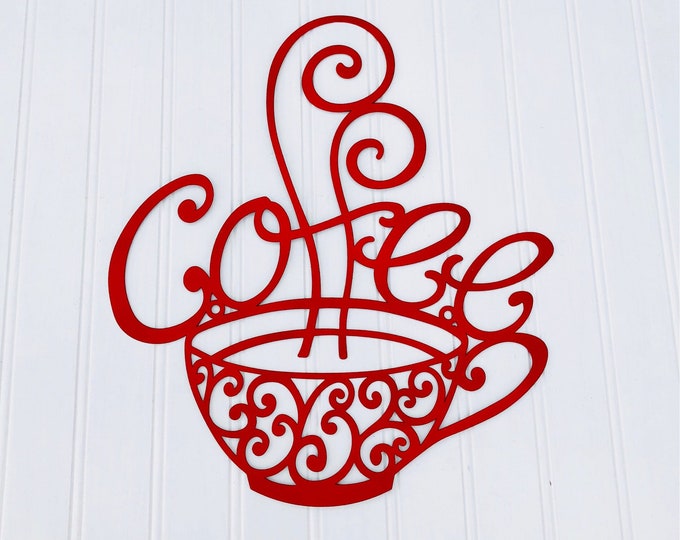 Coffee Sign - Kitchen Sign - Coffee Bar Sign - Rustic Kitchen Decor ...