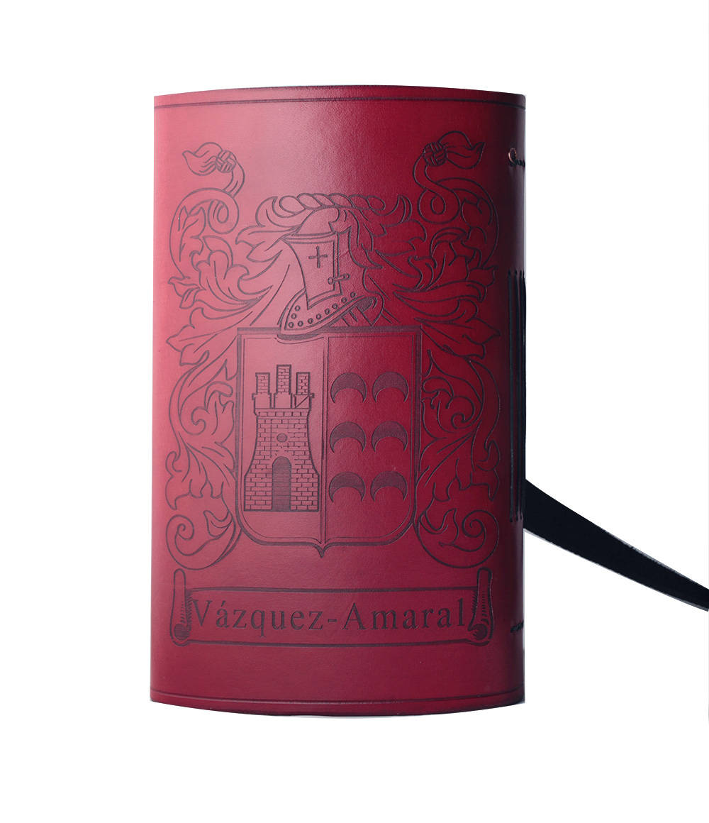 Custom Family Crest Gift for Men Leather Journal | Etsy