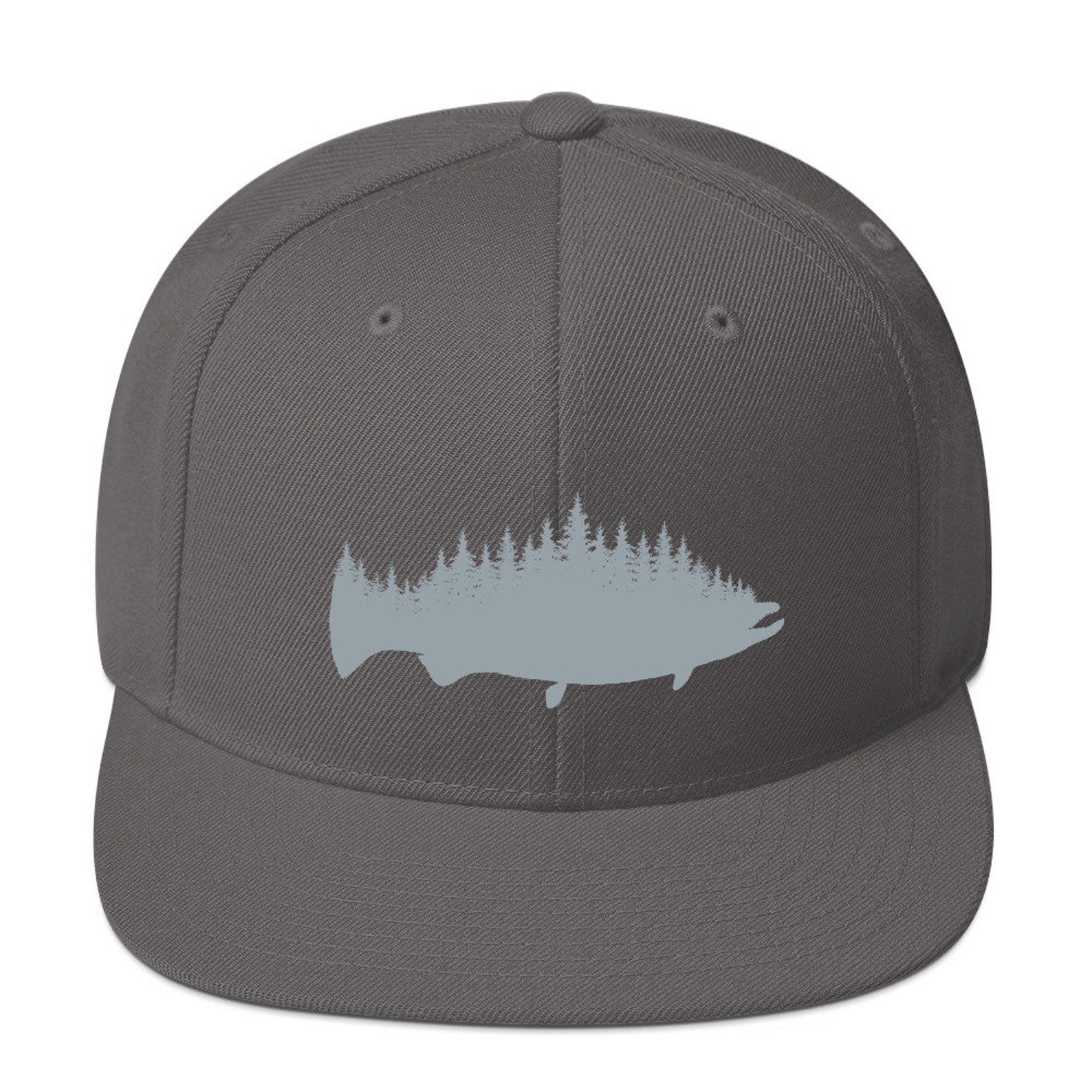 Salmon Fishing Hat Salmon Snapback Hat Salmon Fishing - Etsy