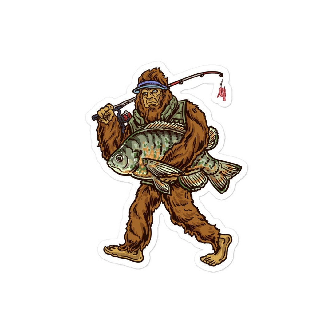Bluegill Fishing Sticker , Bluegill Sticker , Panfish Decal , Mens ...