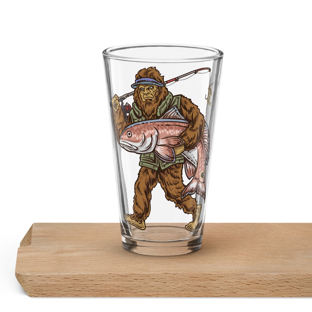 Bigfoot Redfish Coffee Mug - Unique Fishing & Mythology Ceramic Cup ...