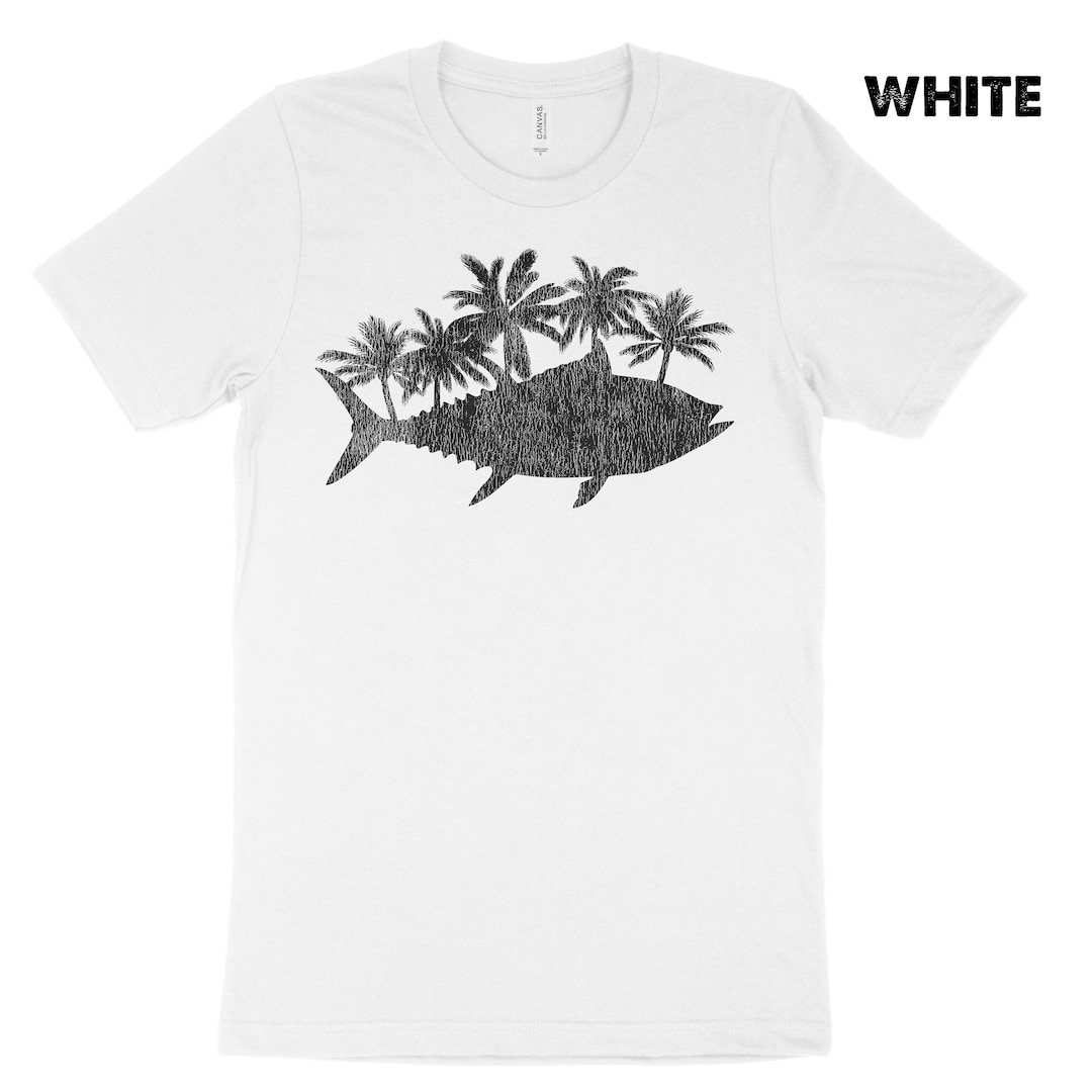 Tuna Fishing T-shirt - Yellowfin Tuna T-shirt - Tuna T-shirt - Deep Sea ...